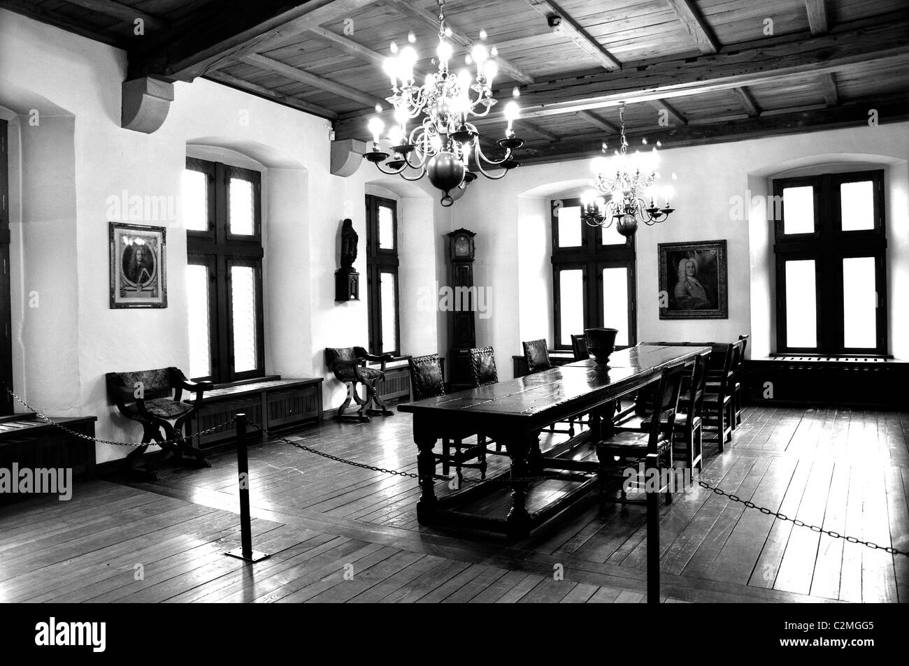 Vianden castle interior luxembourg hi-res stock photography and images ...