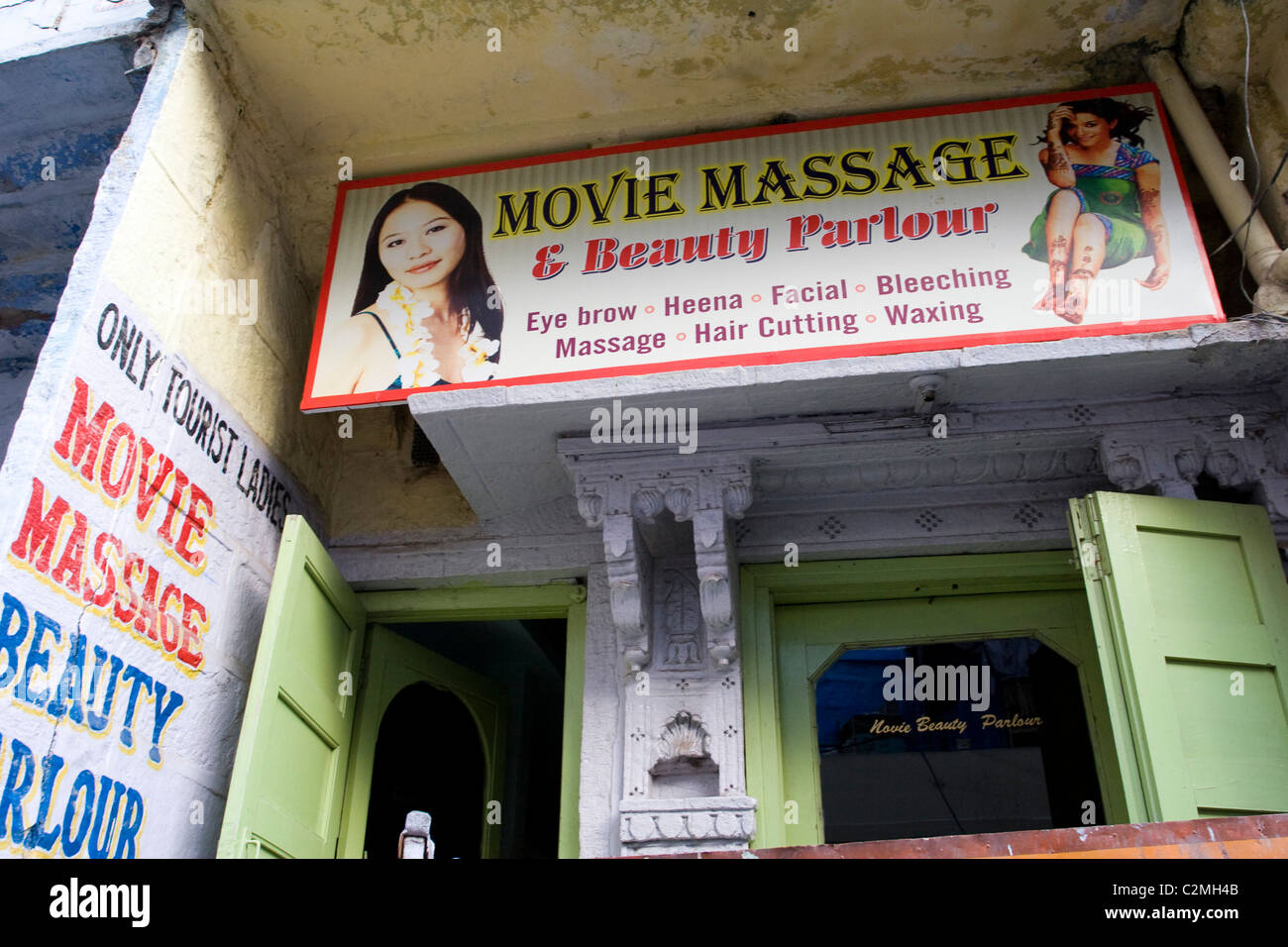 Beauty parlour sign hi-res stock photography and images - Alamy