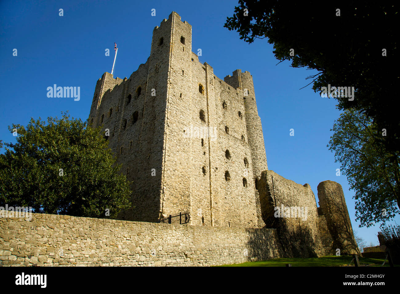 Rochester Castle one of the best preserved Norman Keep's in the UK ...