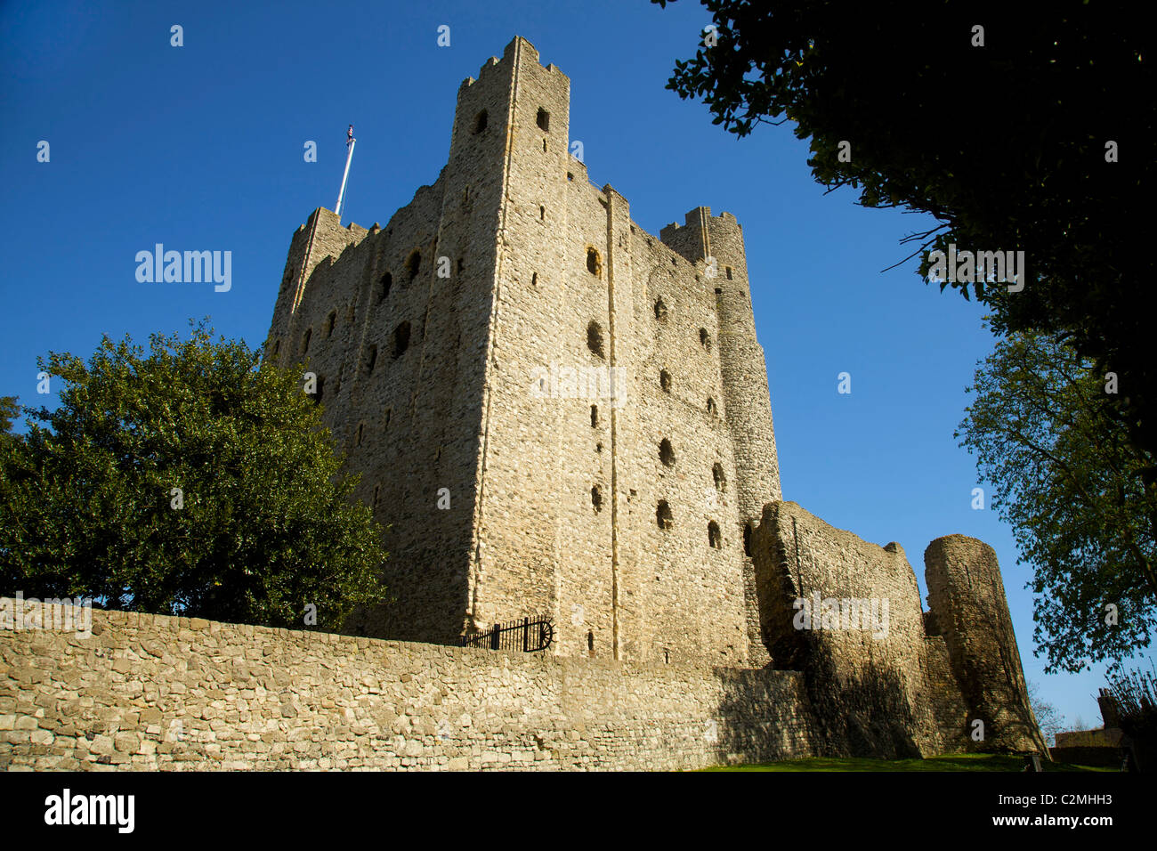Rochester Castle one of the best preserved Norman Keep's in the UK ...