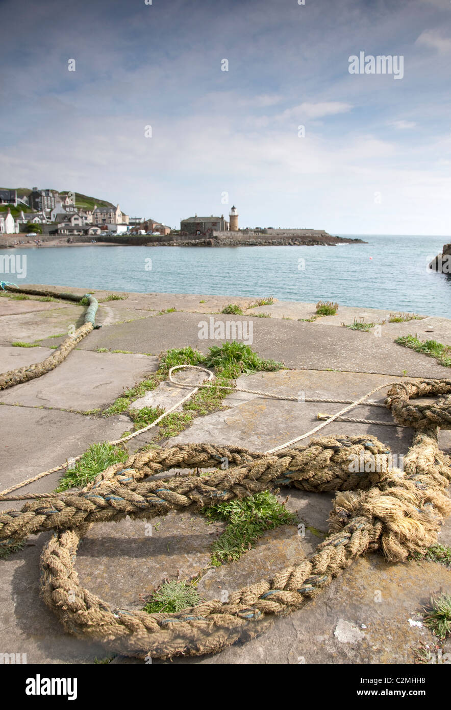 Shore, Port Patrick, Dumfries And Galloway, Scotland Stock Photo - Alamy