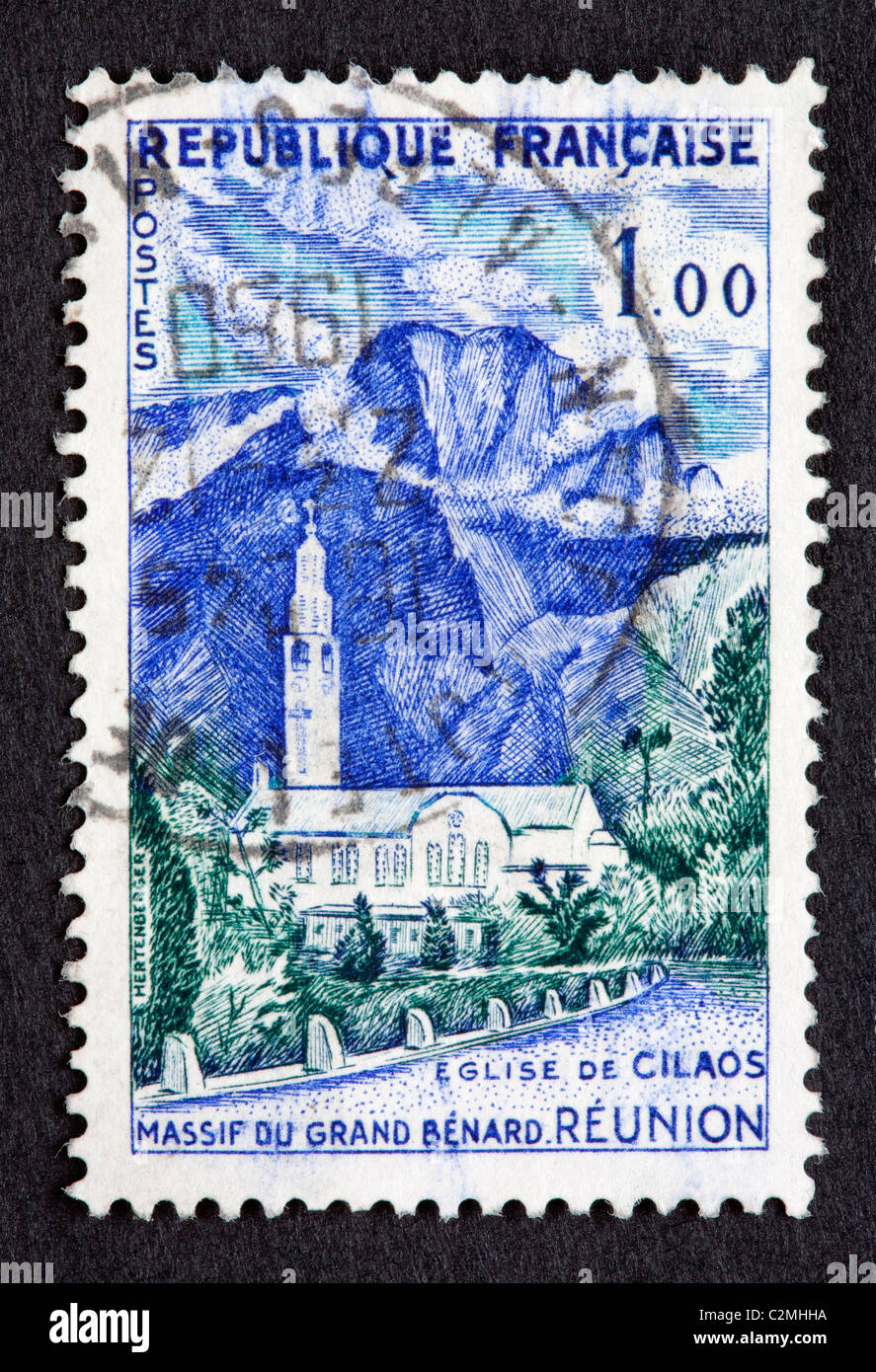French postage stamp Stock Photo - Alamy