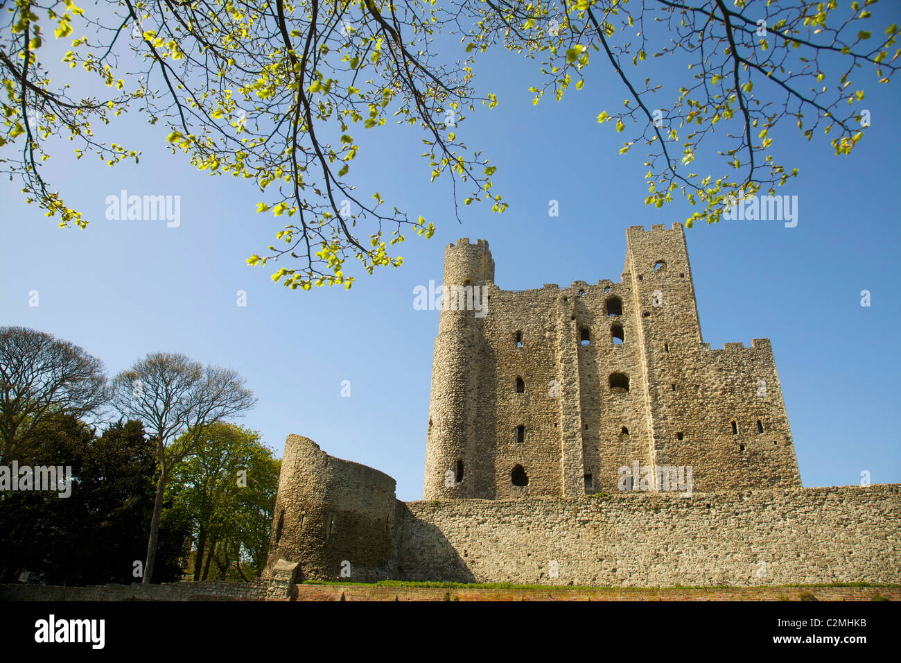 Rochester Castle one of the best preserved Norman Keep's in the UK ...