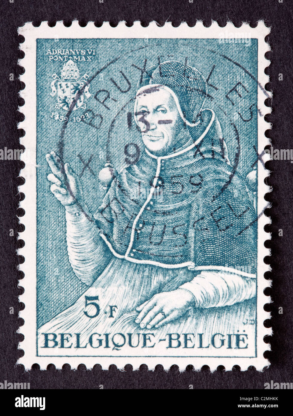 Belgium stamp hi-res stock photography and images - Alamy
