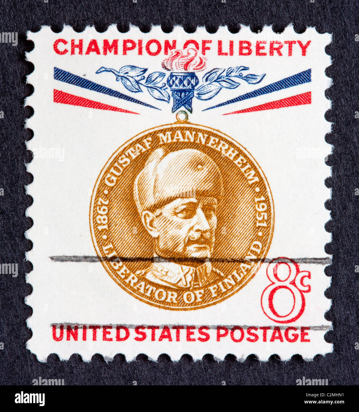 American postage stamp Stock Photo - Alamy