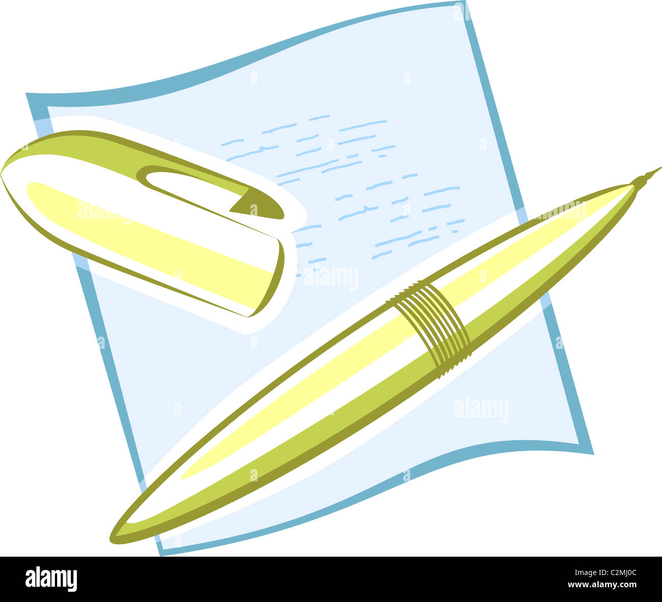 pen opened on top of a book Stock Photo - Alamy
