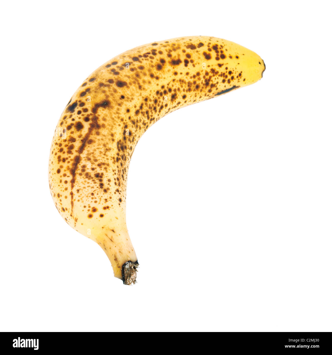 Ripe Banana Cut Out Stock Photo - Alamy