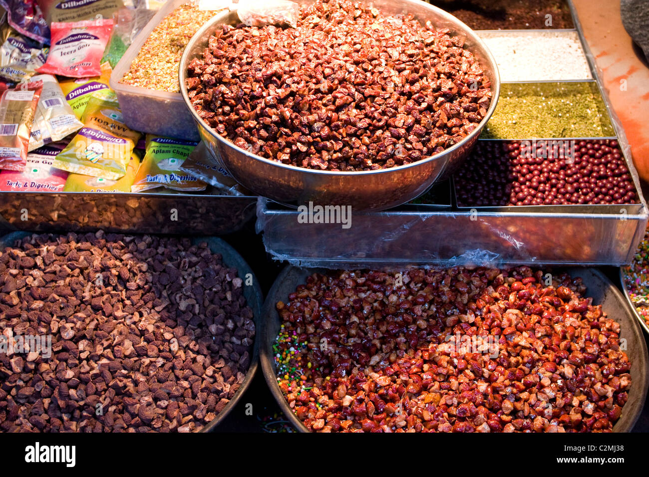 Paan or betel leaf's Ingredients at a shop in Jodhpur Stock Photo - Alamy