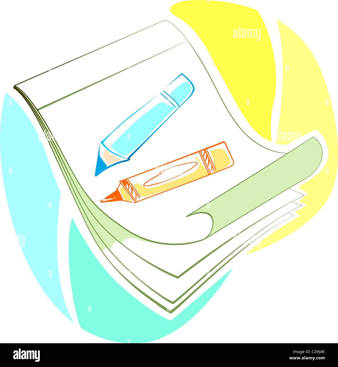 pen writing on a paper Stock Photo - Alamy