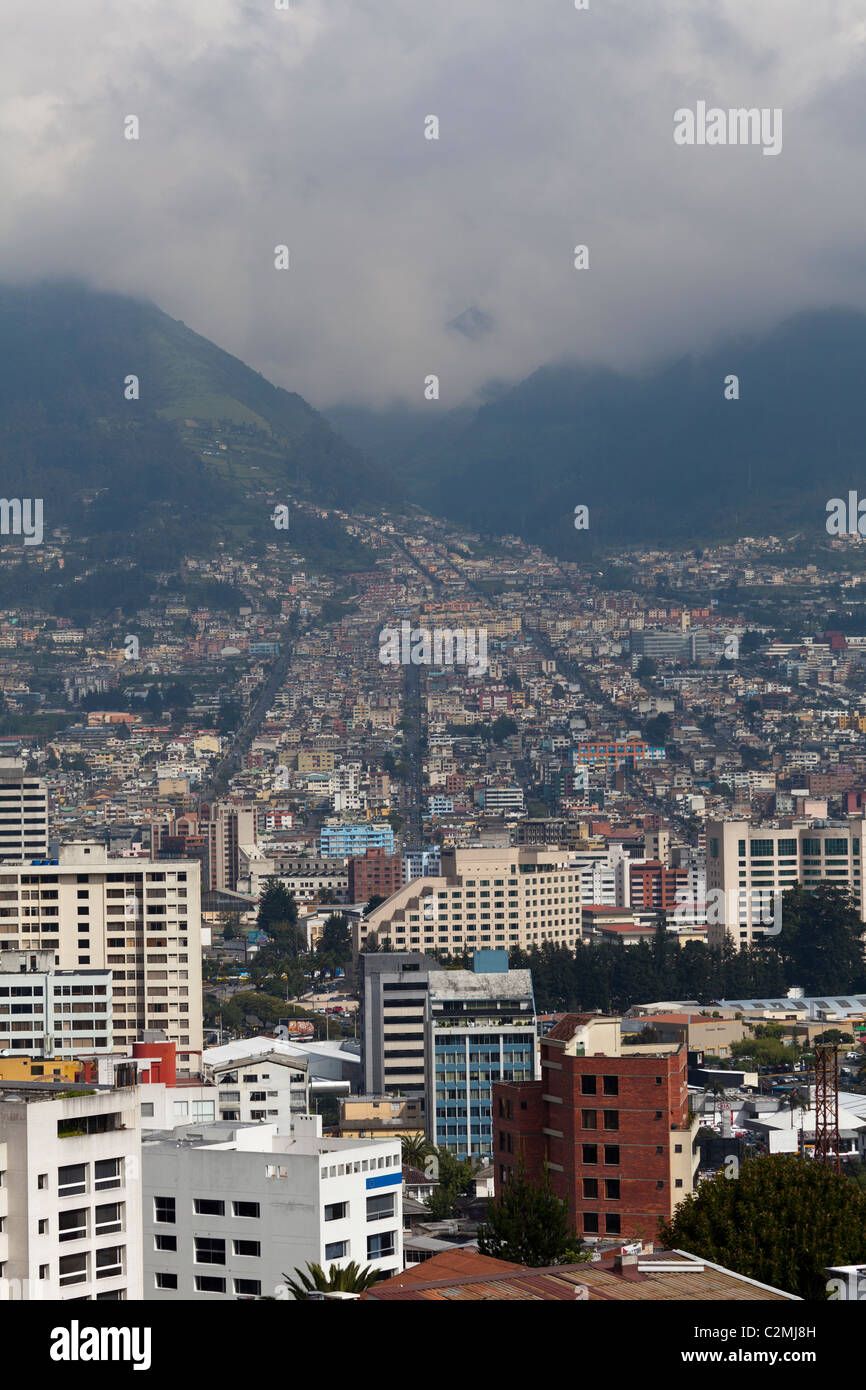 view of Quito, Ecuador Stock Photo - Alamy
