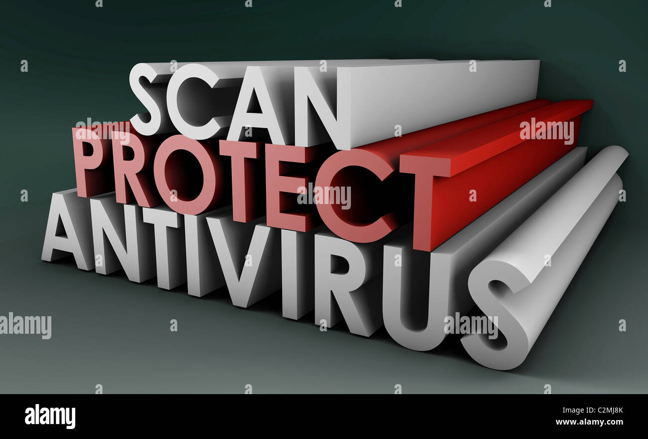 Antivirus to Protect and Scan Your PC System Stock Photo - Alamy