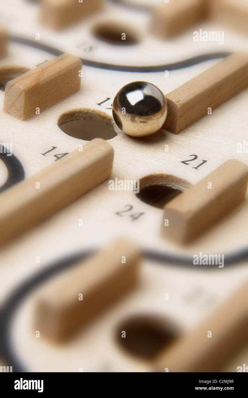 Board game maze hi-res stock photography and images - Alamy