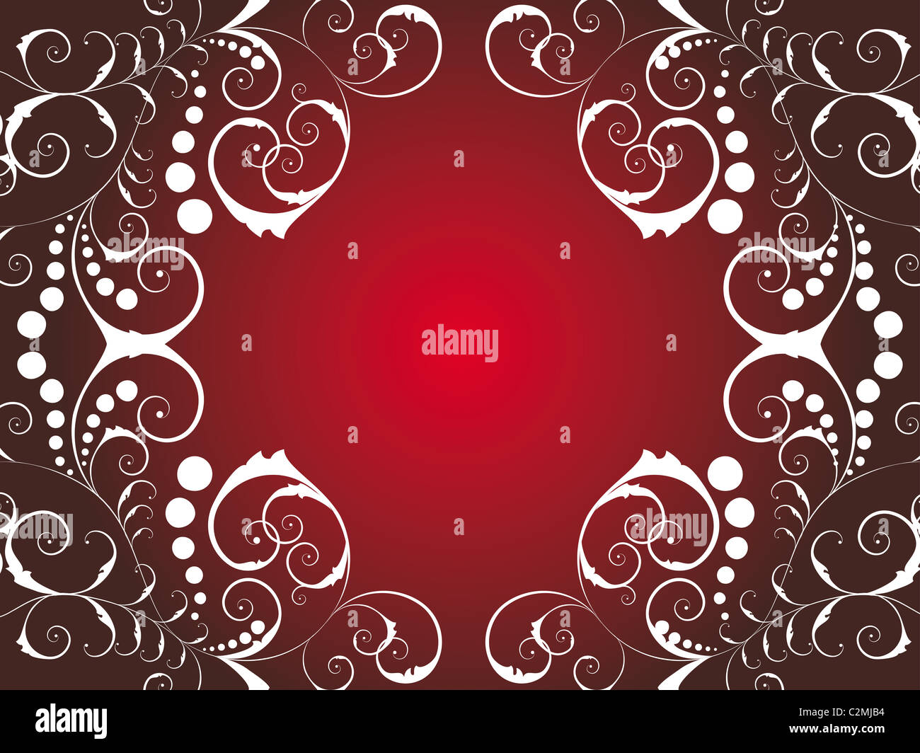 Abstract floral vector frame backgrounds in Victorian style Stock Photo ...