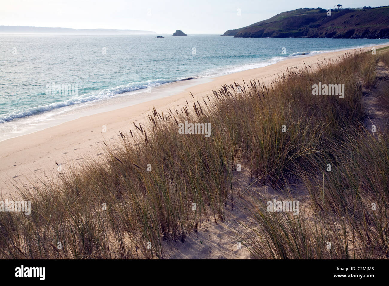 Shell beach island of Herm Channel Islands Stock Photo - Alamy