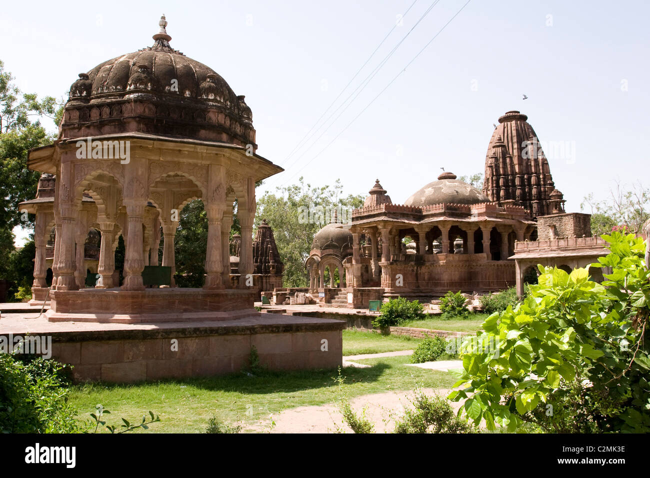 Mandore, the old capital of the Rathore kings of Jodhpur. Jodhpur was ...