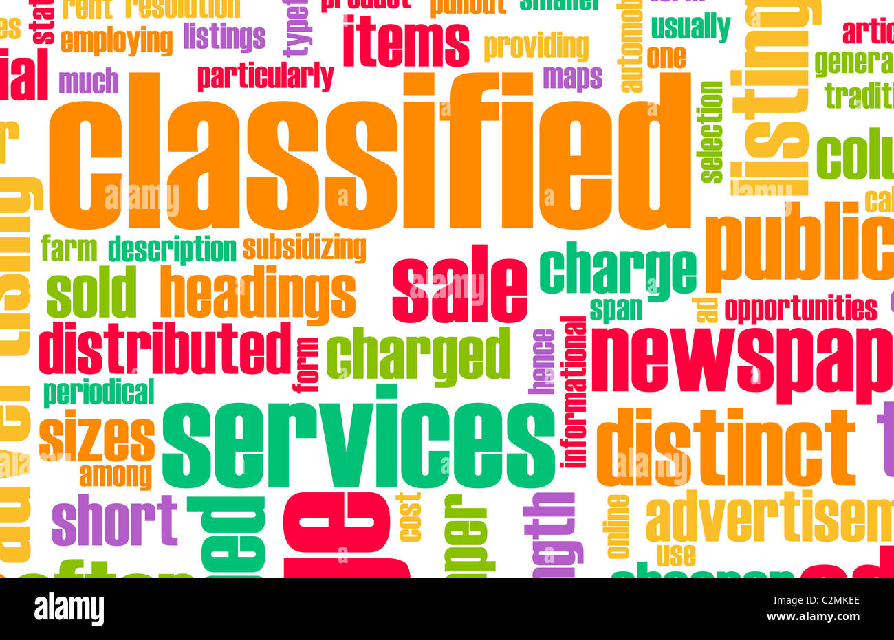Classified classifieds ad ads hi-res stock photography and images - Alamy