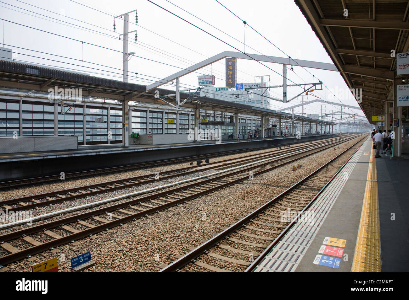 Empty train tracks hi-res stock photography and images - Alamy