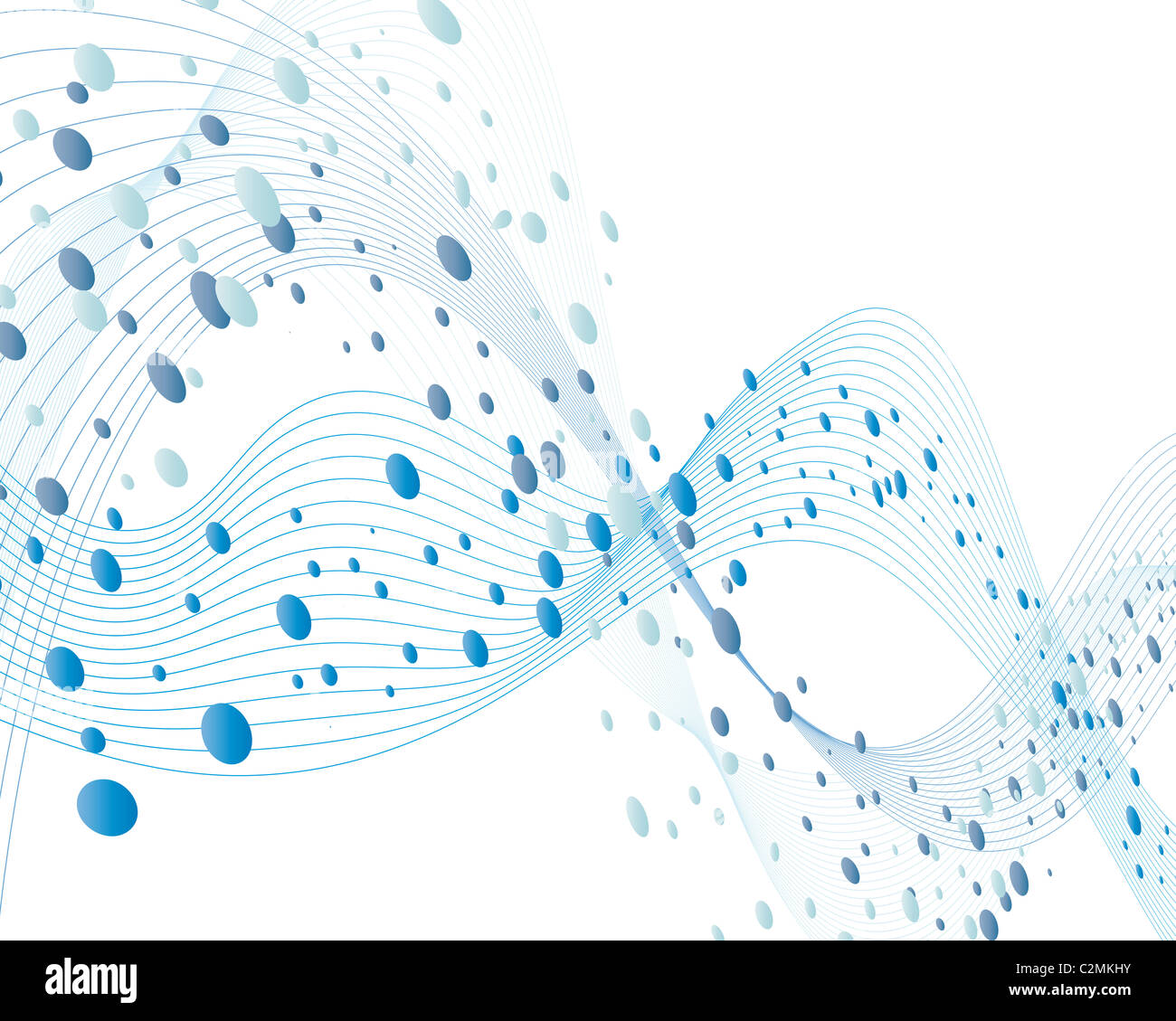 Abstract water vector background with bubbles of air Stock Photo - Alamy