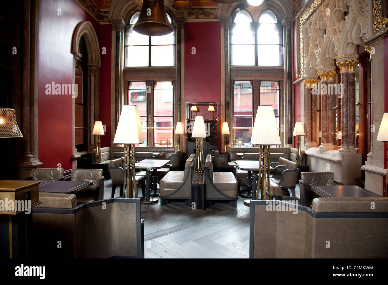 Gilbert Scott restaurant St Pancras Hotel, London, United Kingdom ...