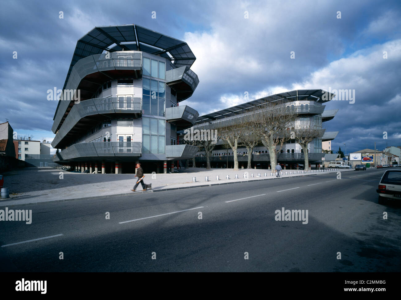 Architecture jean nouvel nemausus hi-res stock photography and images ...