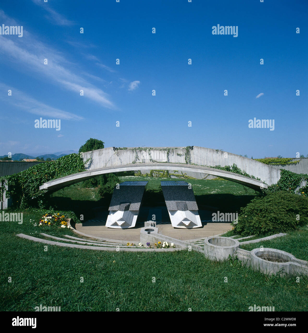 Brion Cemetery, San Vito d’Altivole, near Treviso, 1969 - 1978 Stock ...