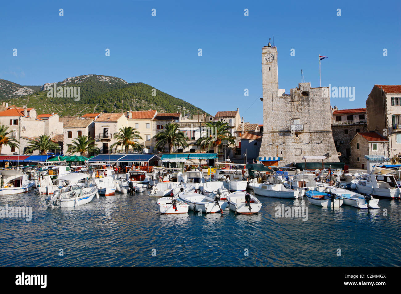 Komiza - Island Vis Stock Photo - Alamy