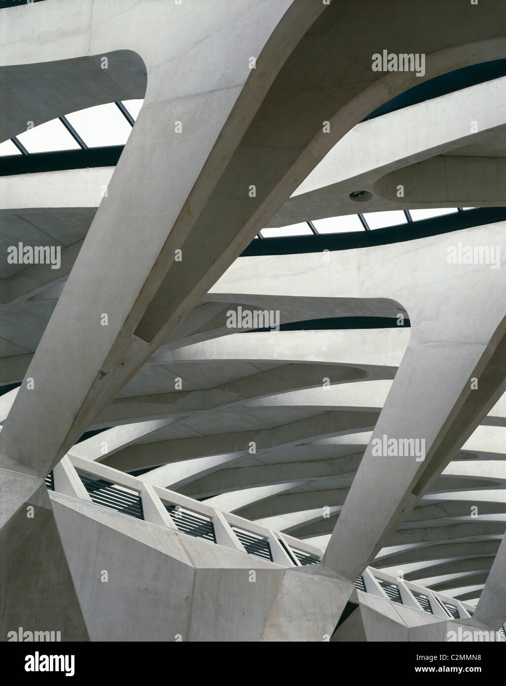 Lyon-Satolas Airport TGV Station, Lyon, 1989 - 1994 Stock Photo - Alamy