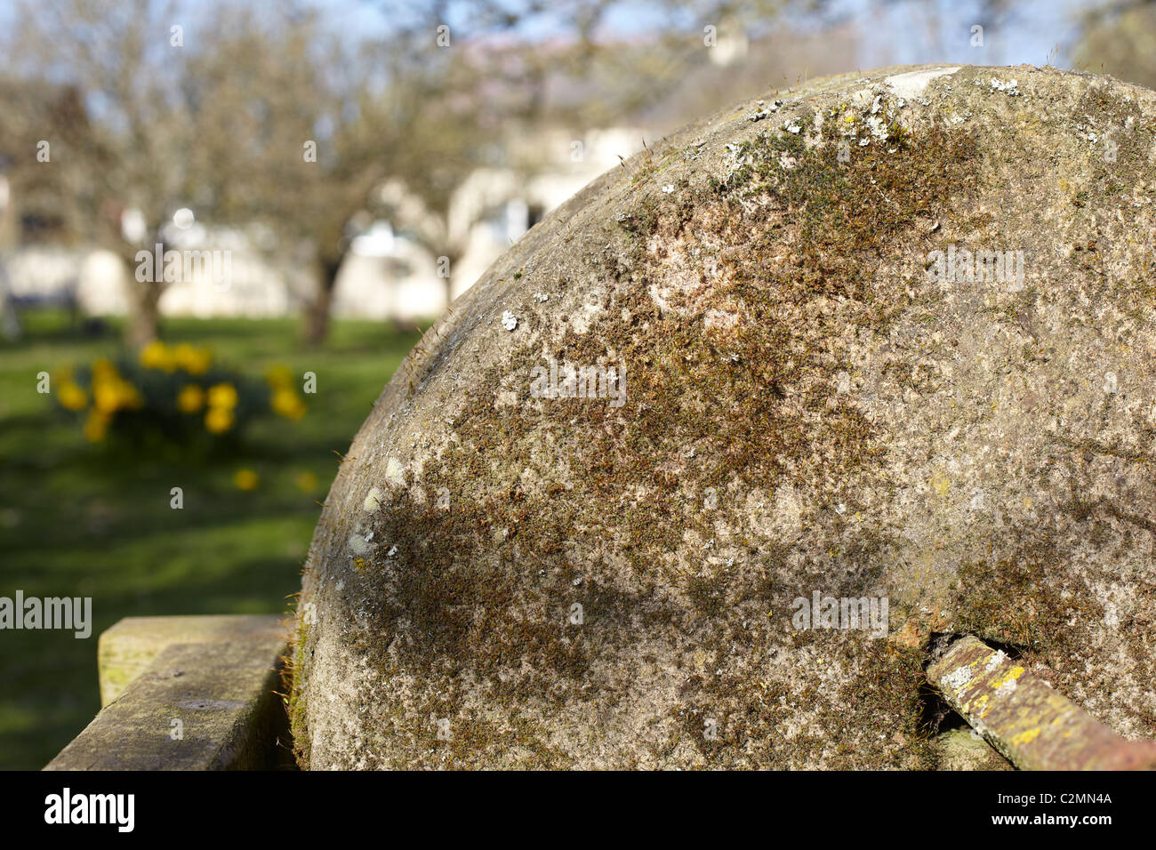 old sharpening stone Stock Photo - Alamy