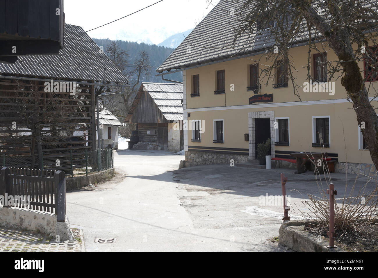 rural village Slovenia Stock Photo - Alamy