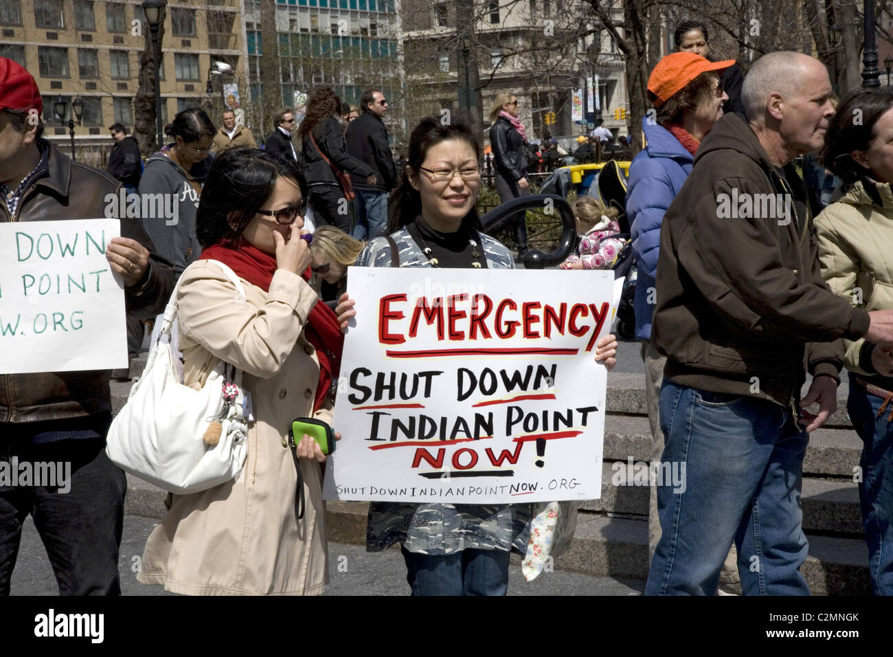 "Shut Down Indian Point Nuclear Power Plant Now" demonstration at Union ...