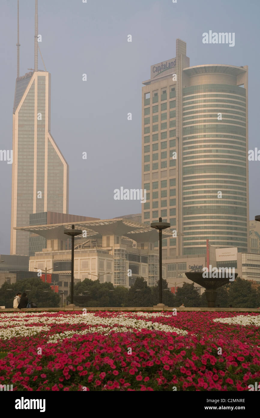 China Shanghai Renmin square Stock Photo - Alamy