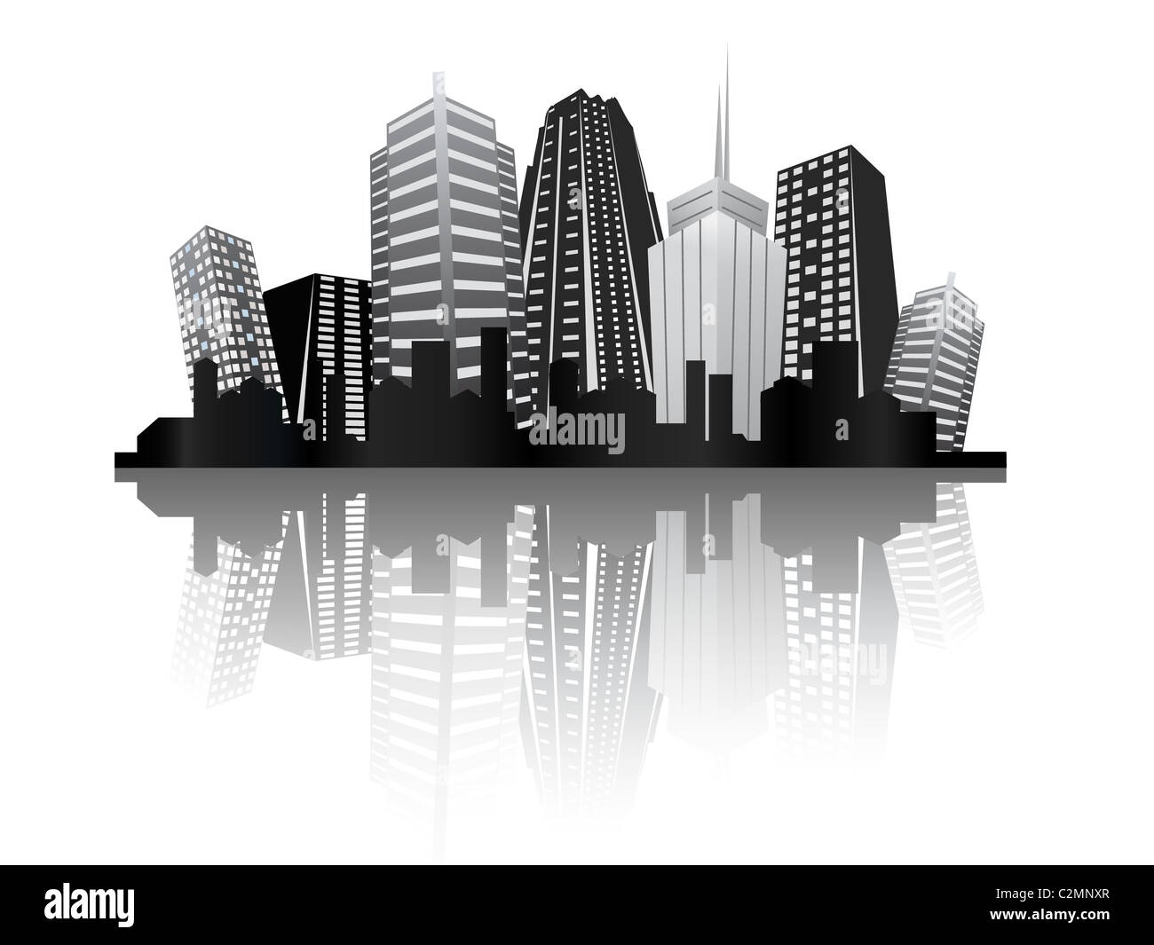 abstract city design Stock Photo - Alamy