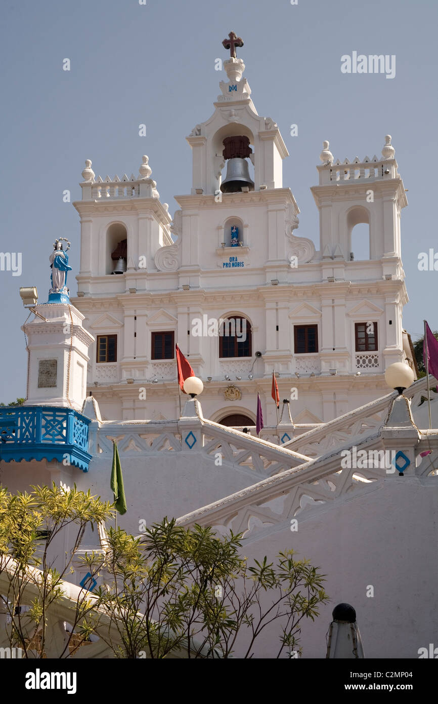 India Goa Panjim, Church of Immaculate Conception Stock Photo - Alamy