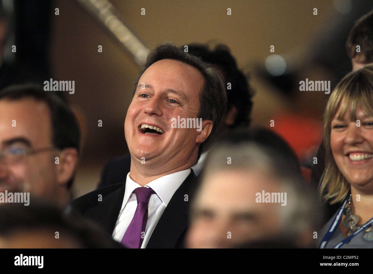 DAVID CAMERON MP BRITISH PRIME MINISTER 03 October 2010 ICC BIRMINGHAM ...