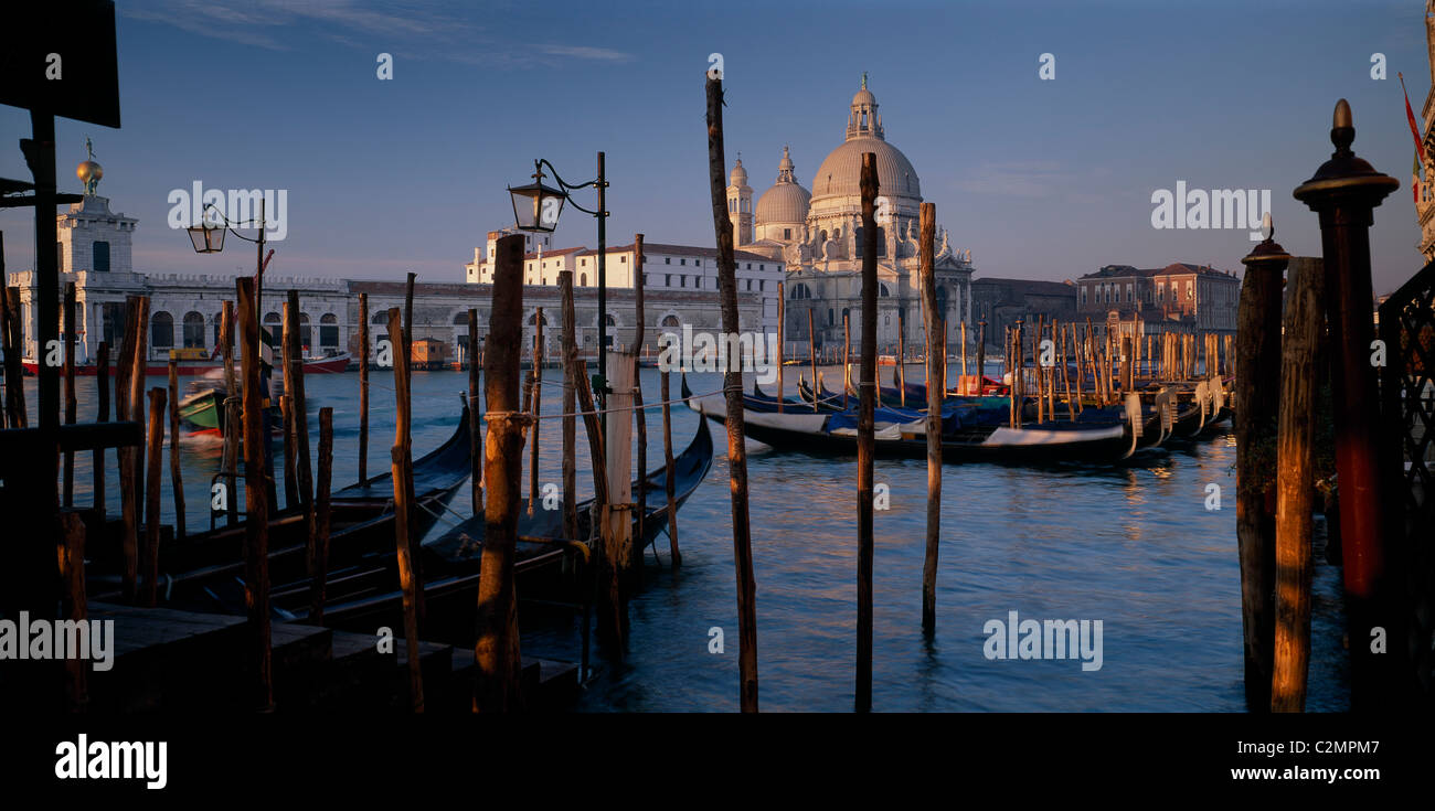 Santa Maria della Salute & the Customs house. Grand Canal. Venice Stock ...