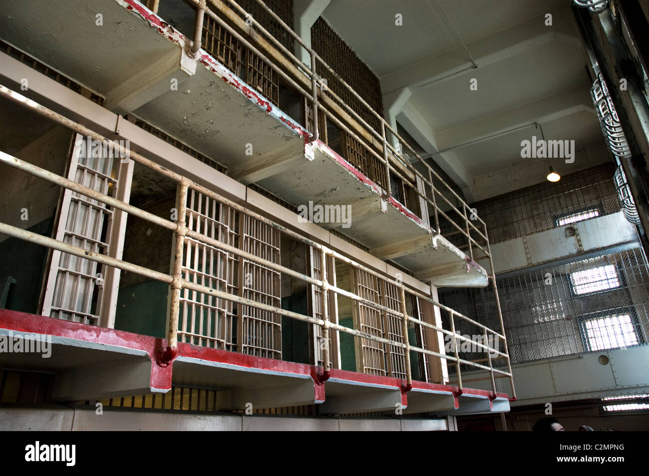 View inside Alcatraz Prison, San Francisco, USA Stock Photo - Alamy
