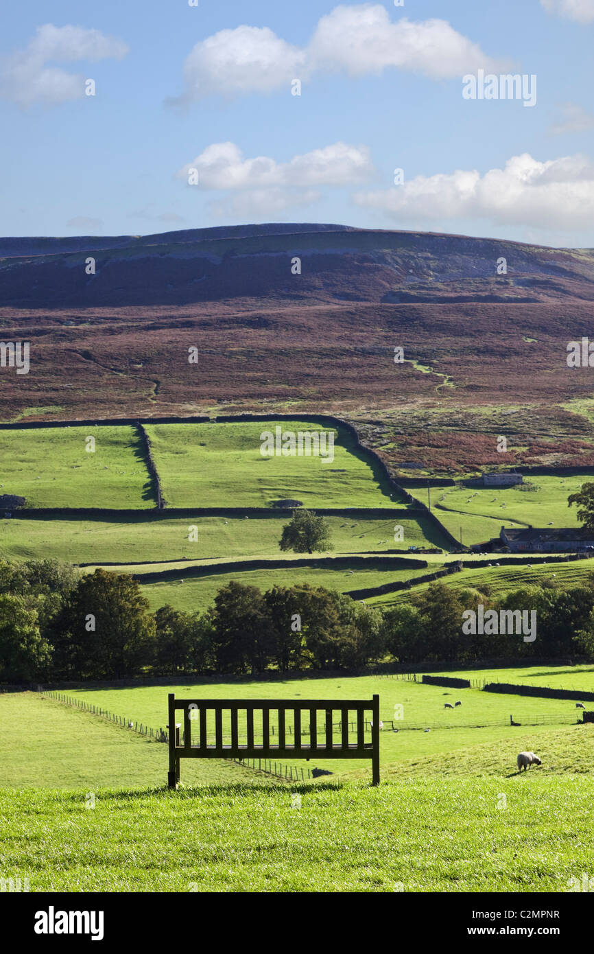 Wooden bench benches hi-res stock photography and images - Alamy