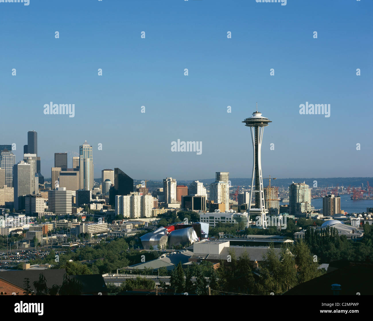 Seattle space tower hi-res stock photography and images - Alamy