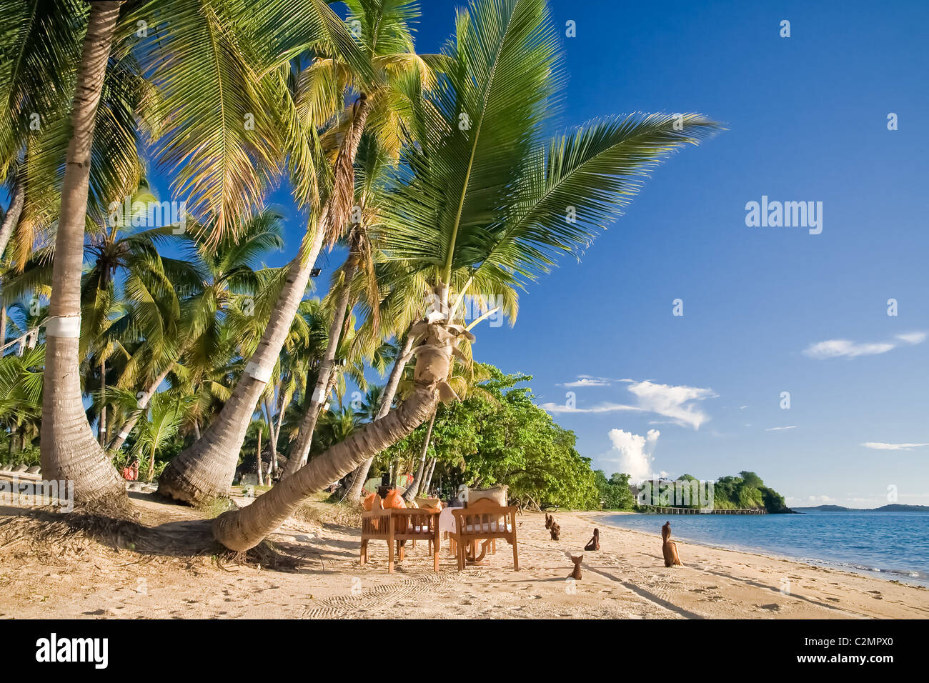 Beach and resort in Nosy Be Madagascar Stock Photo - Alamy