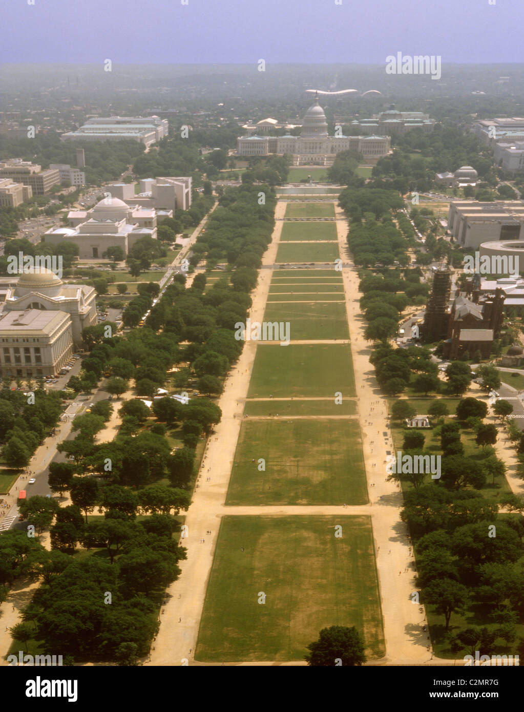 USA Washington DC Mall & Capitol Stock Photo - Alamy