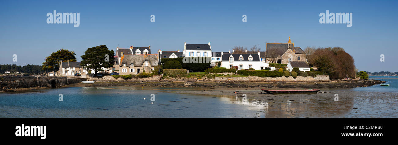 Saint Cado island, Morbihan, Brittany, France, Europe Stock Photo - Alamy