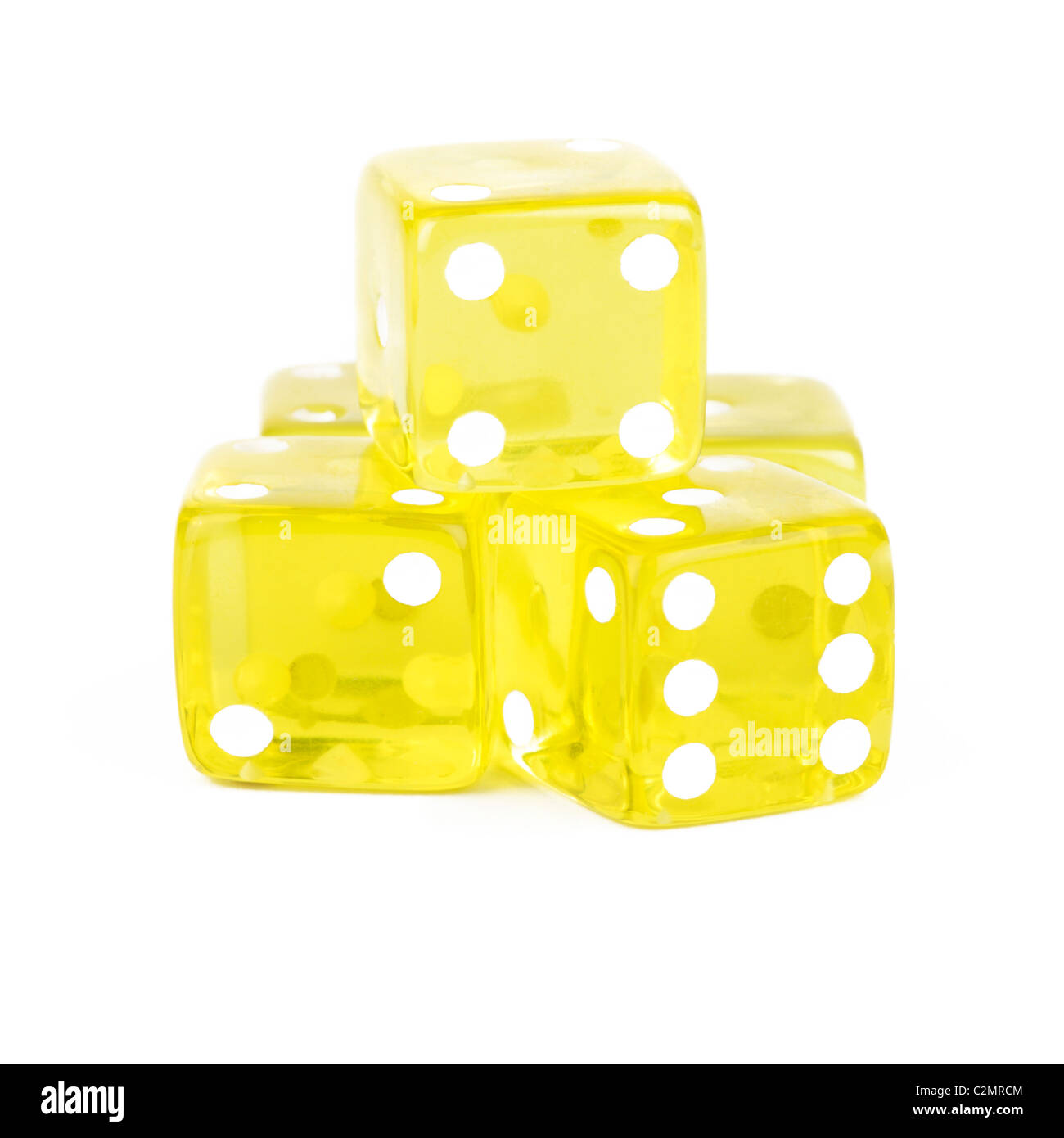 Yellow dice hi-res stock photography and images - Alamy