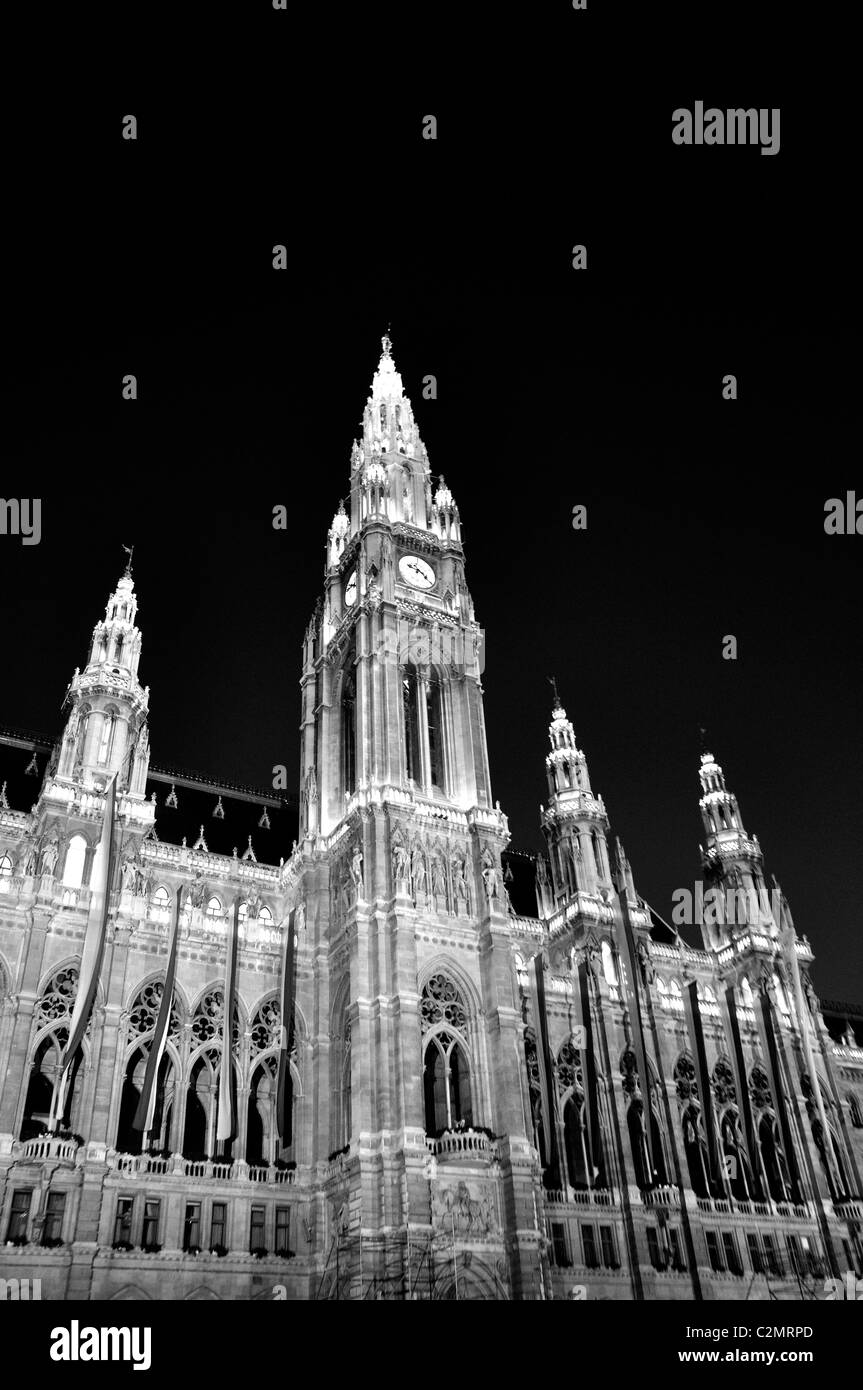 Neues Rathaus (City Hall), Vienna, Austria Stock Photo - Alamy