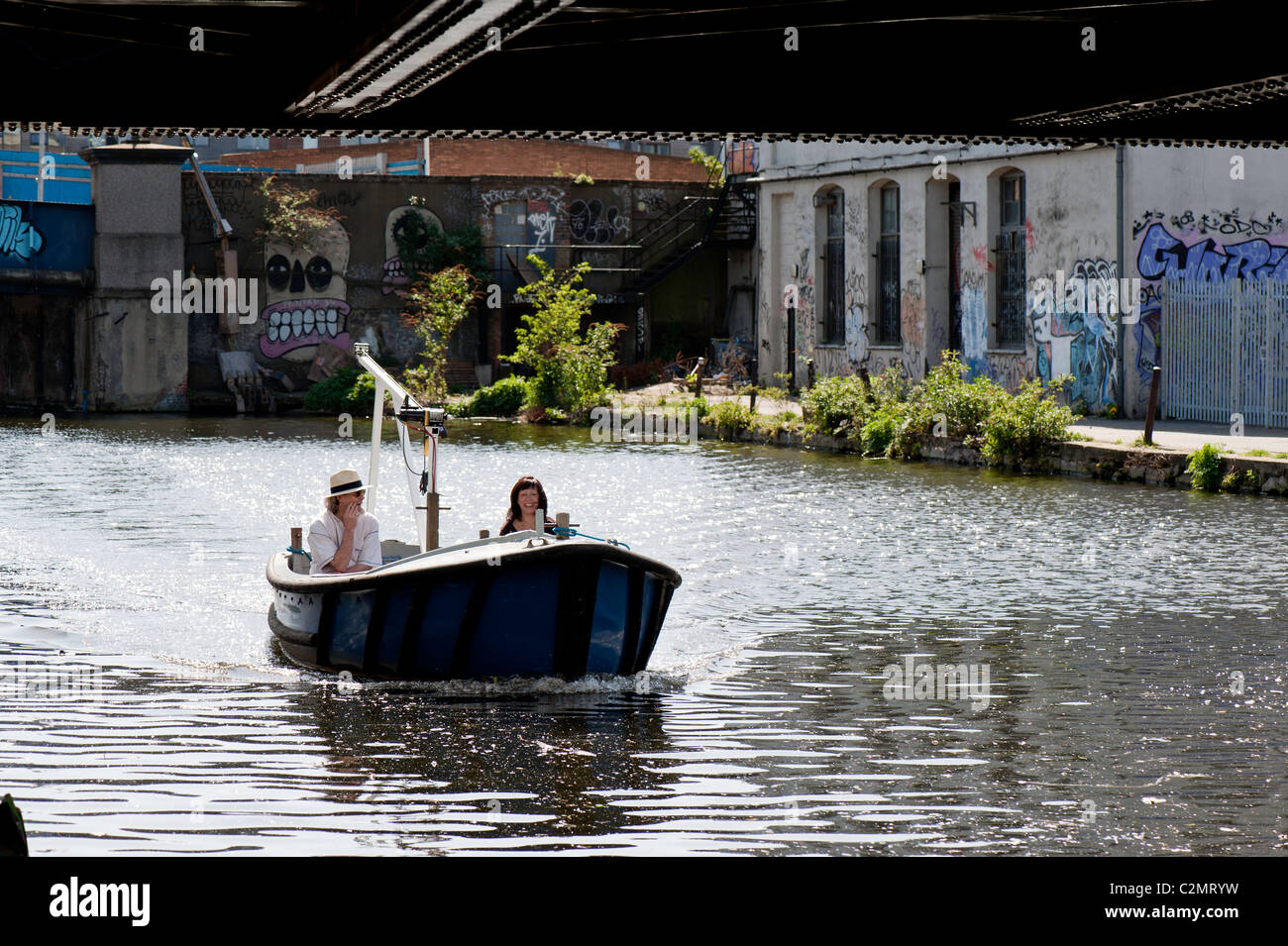 Lee River navigation system, Hackney, London, United Kingdom Stock ...