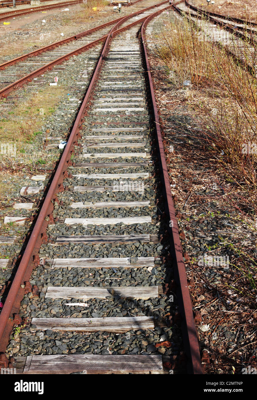 Sunny day railway hi-res stock photography and images - Alamy