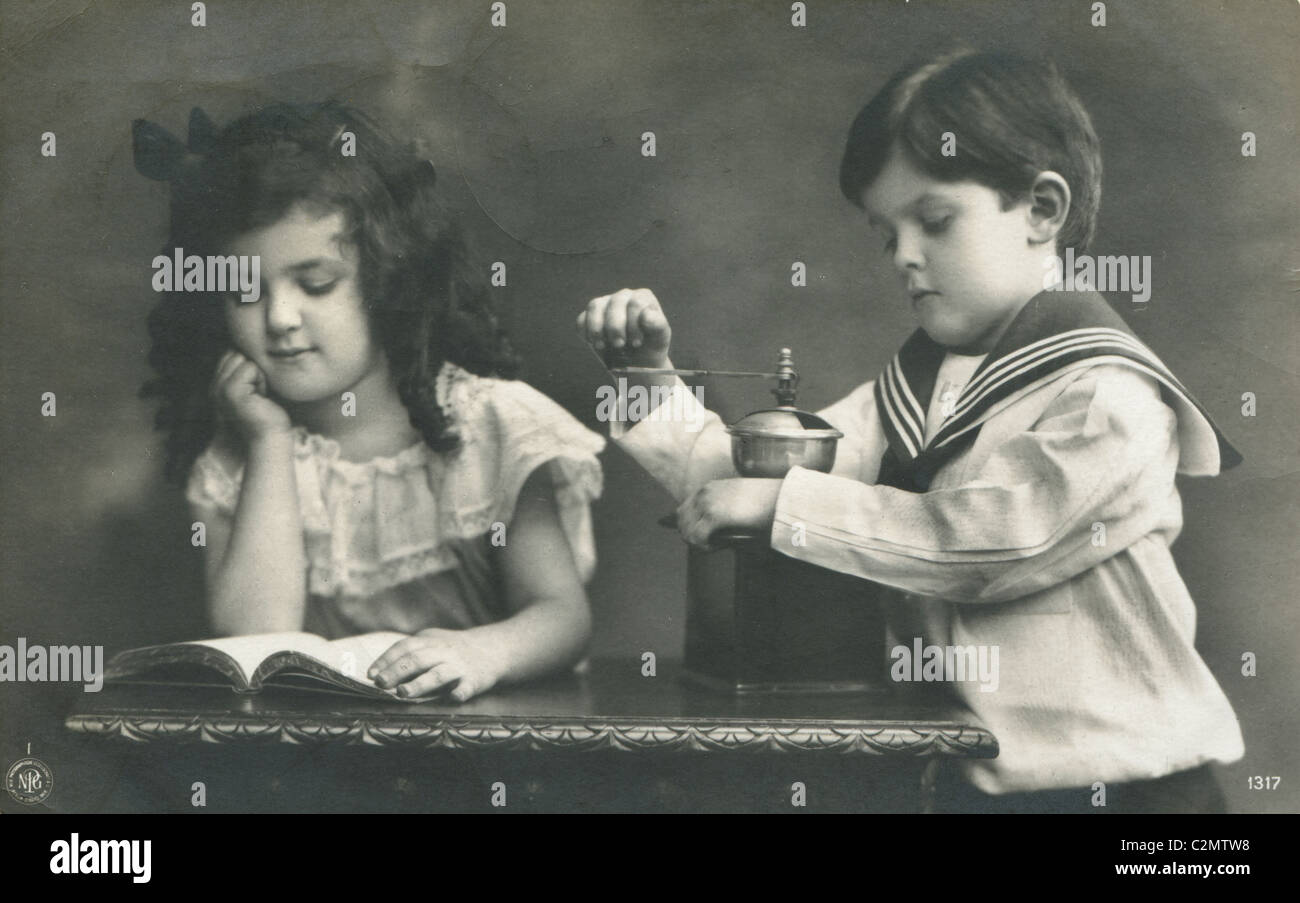 Vintage german postcards hi-res stock photography and images - Alamy