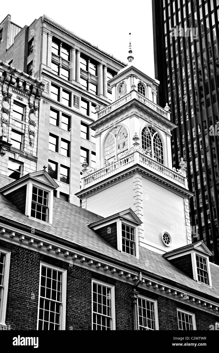 Boston old state house hi-res stock photography and images - Alamy