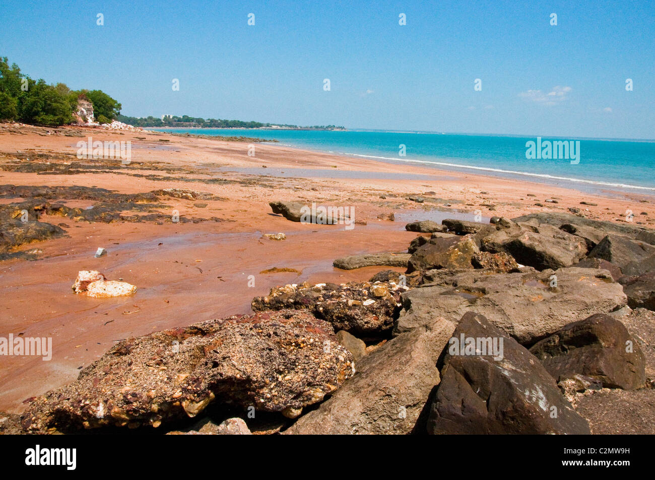 the ocean coast in Darwin, Australia Stock Photo - Alamy