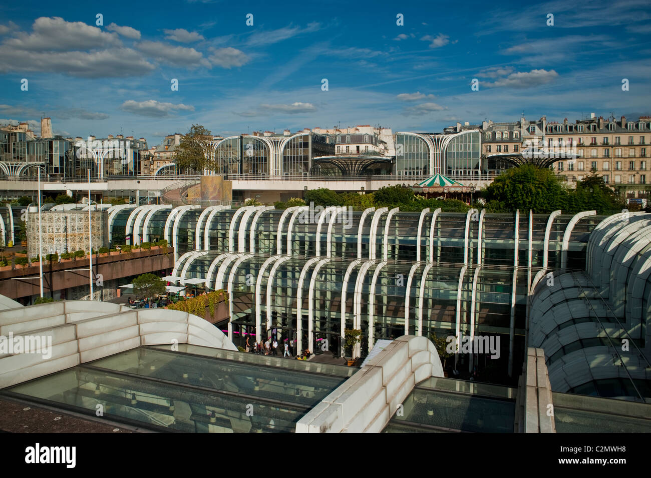 French Shopping Centre Les Halles District High Resolution Stock ...