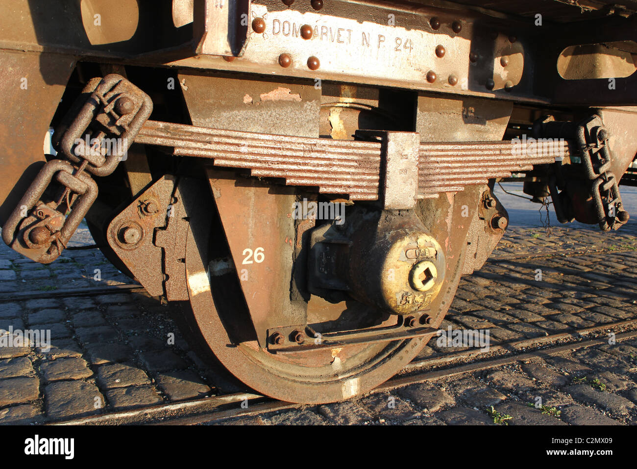 Rail flanges hi-res stock photography and images - Alamy